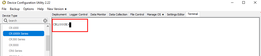 SDI-12 transparent mode