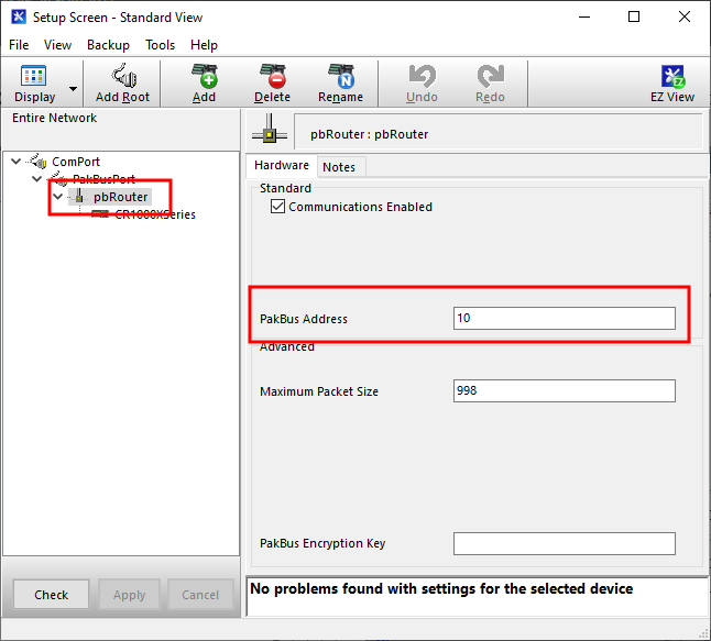 Using the RF407-series as a stand-alone repeater (router)